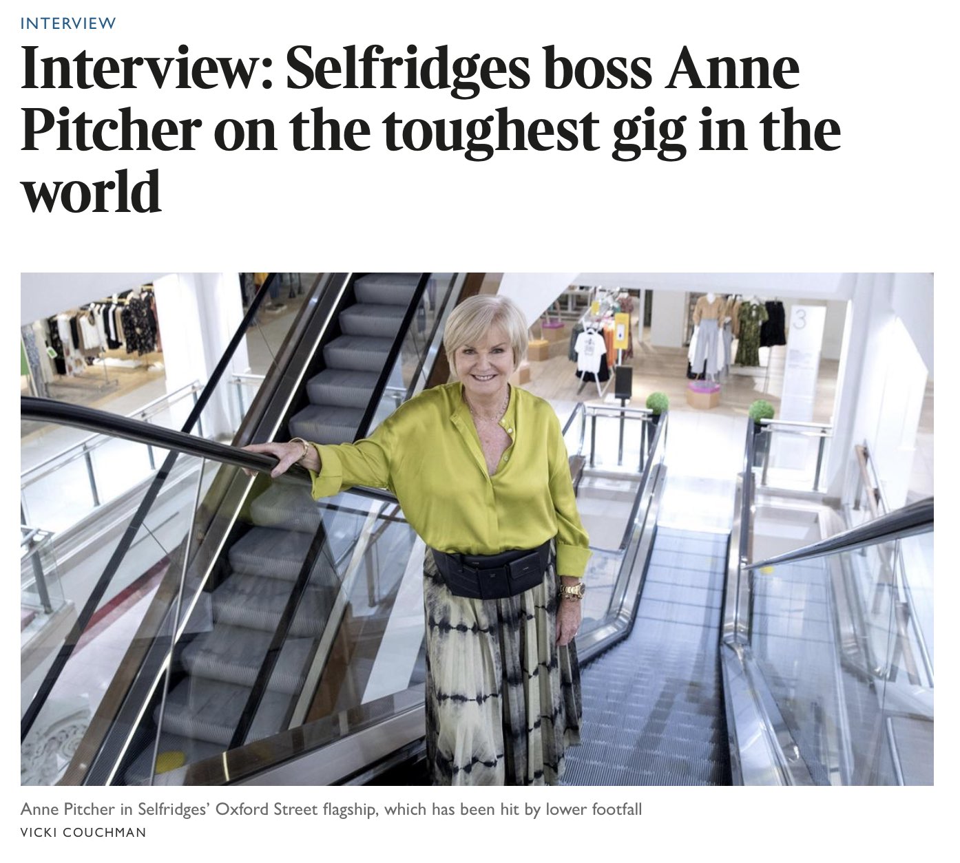 Green Swans Land In Selfridges